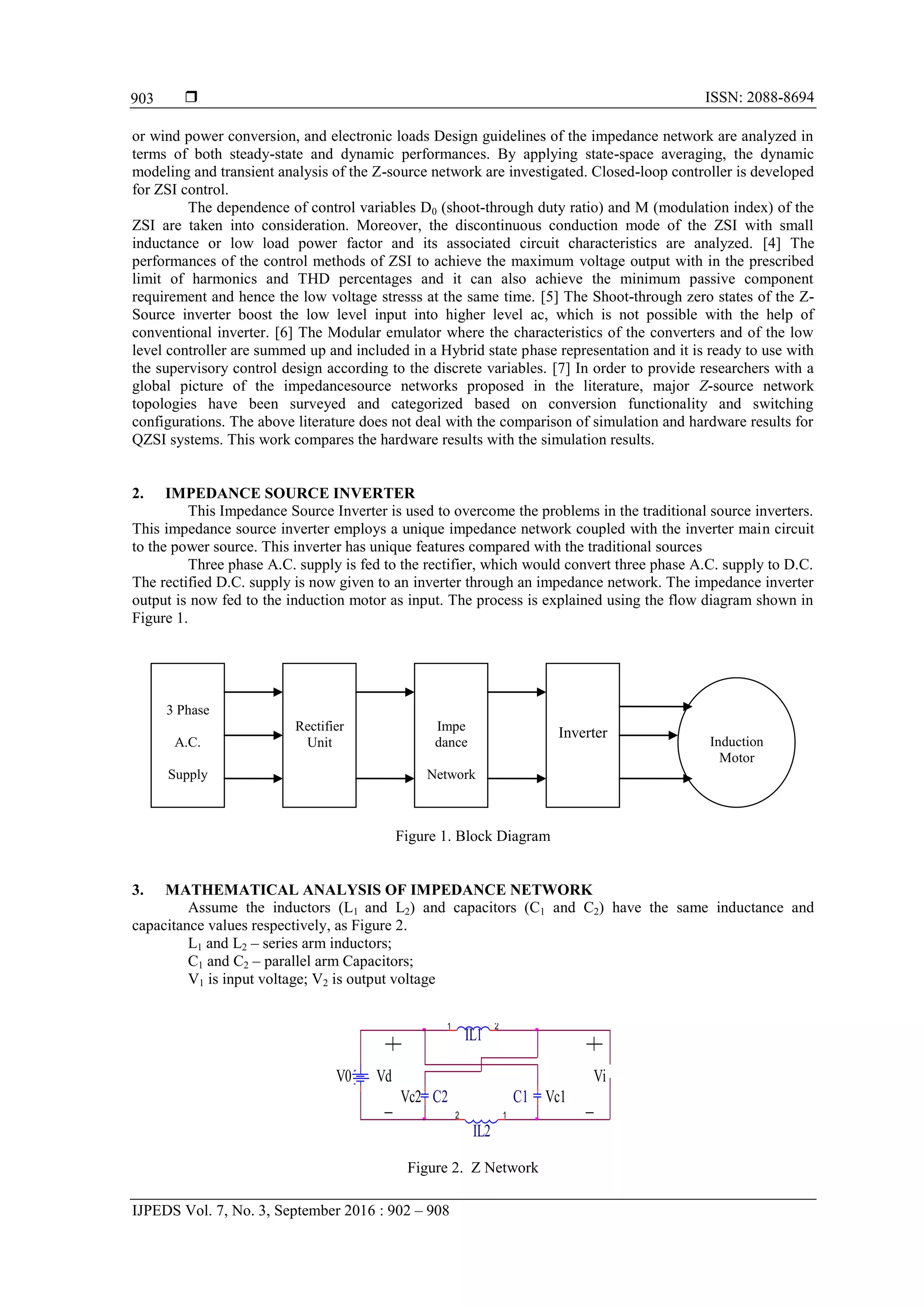 Simulation And Implementation Of Quasi Z Source Based Single Stage Buck