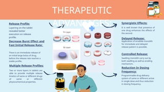 Multilayer drug delivery system: Tablet. | PPT
