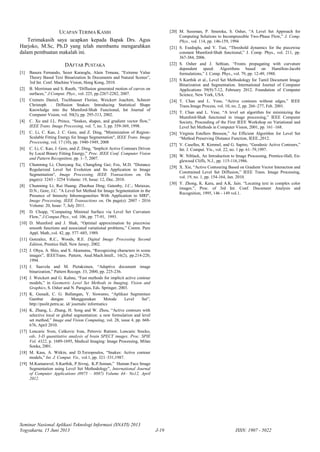 Segmentasi Citra Wajah Menggunakan Metode Level Set | PDF