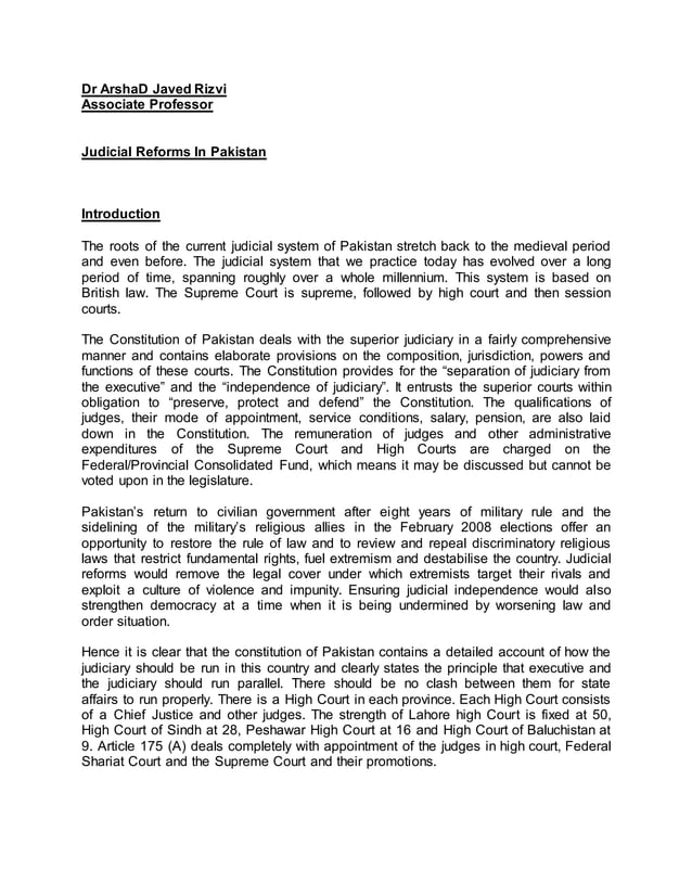 judiciary_reforms one-final | PDF