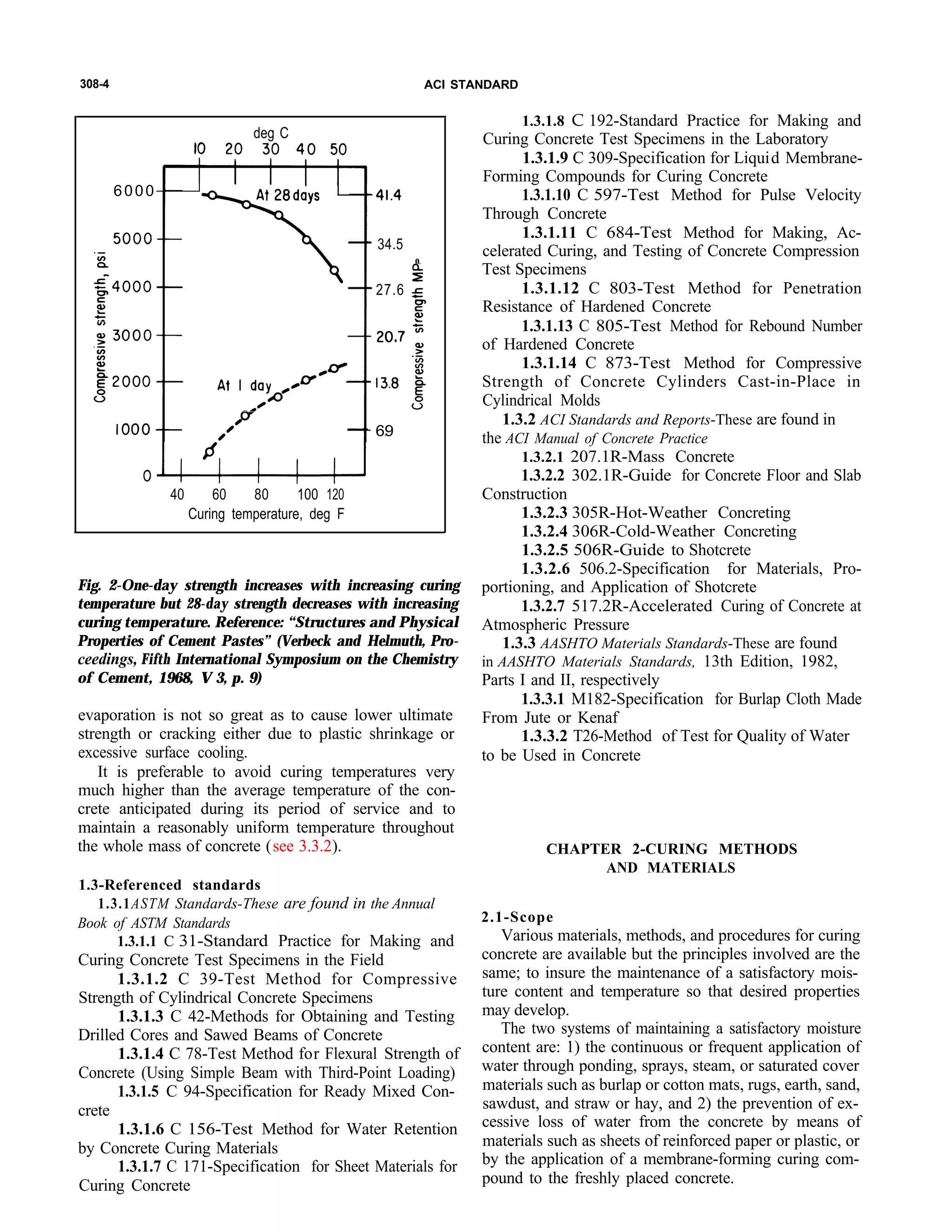 308 92 standard practice for curing concrete (reapproved 1 | PDF