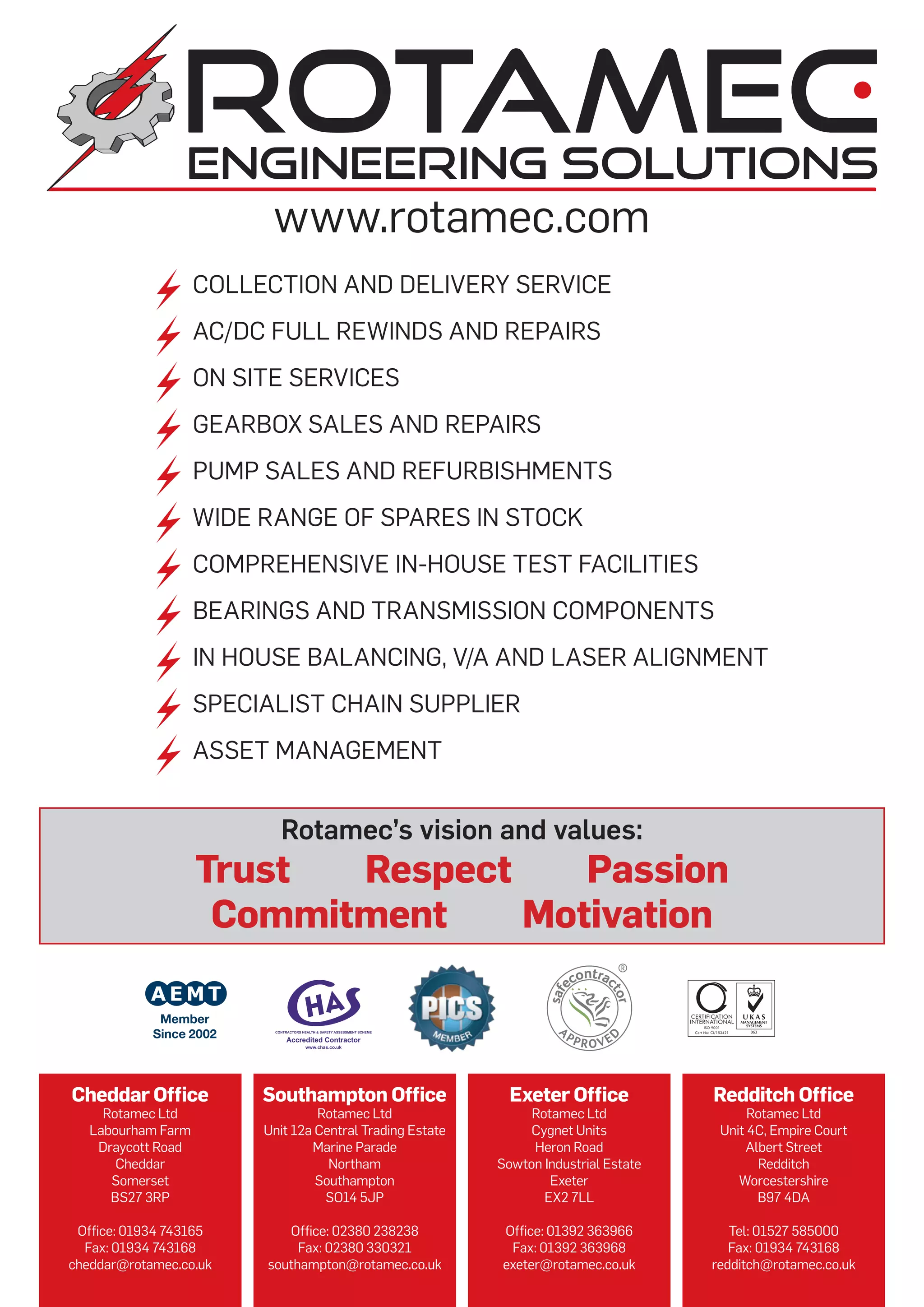 Rotamec Brochure 2016 | PDF