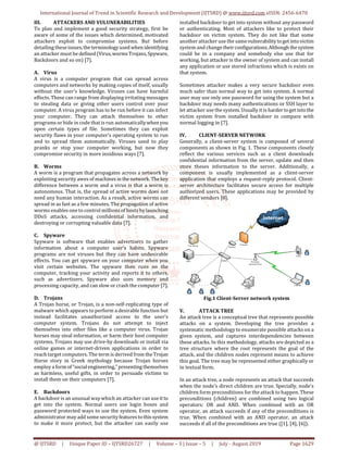 Designing Security Assessment of Client Server System using Attack Tree Modeling | PDF