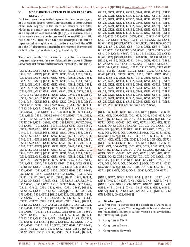 Designing Security Assessment of Client Server System using Attack Tree Modeling | PDF
