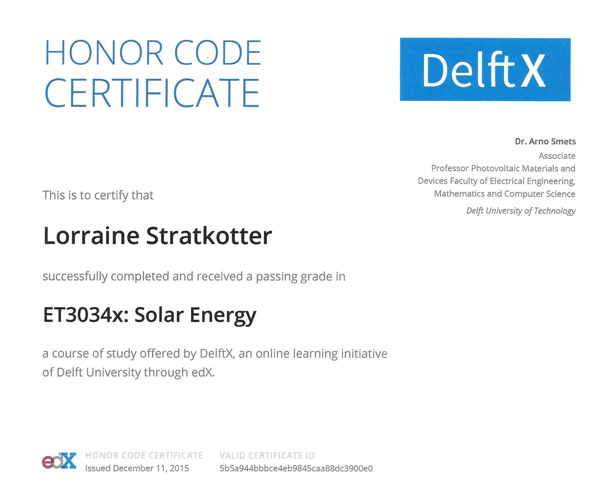 Certificate - Solar Energy | PDF | Home Utilities | Personal Finance