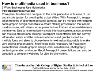 Multimedia & Its Applications | PDF