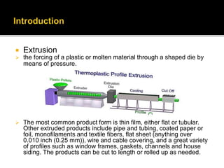 Film and Sheet Extrusion | PPTX