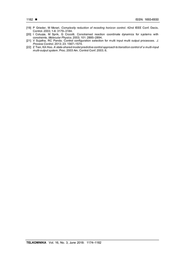 Asymptotic Features Of Hessian Matrix In Receding Horizon Model Predictive Control With Medium
