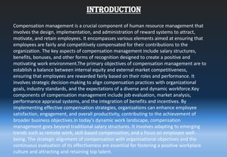 HR Analytics Metrices for Compensation Management | PDF