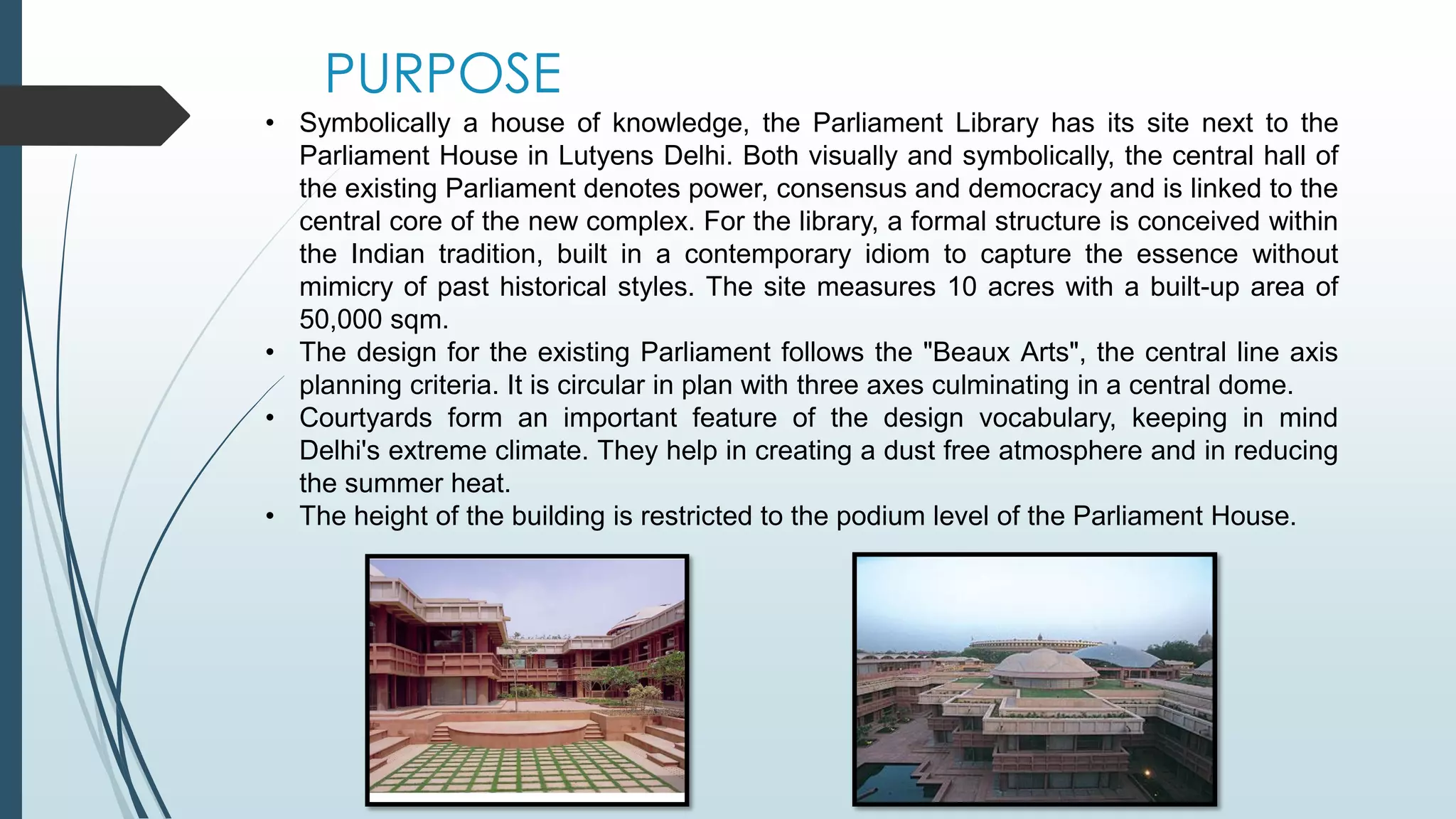 Parliament library, New Delhi. | PDF