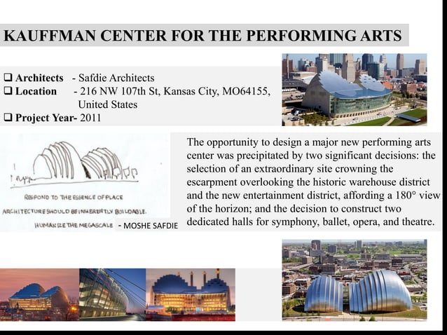 Kauffman arts center. | PDF