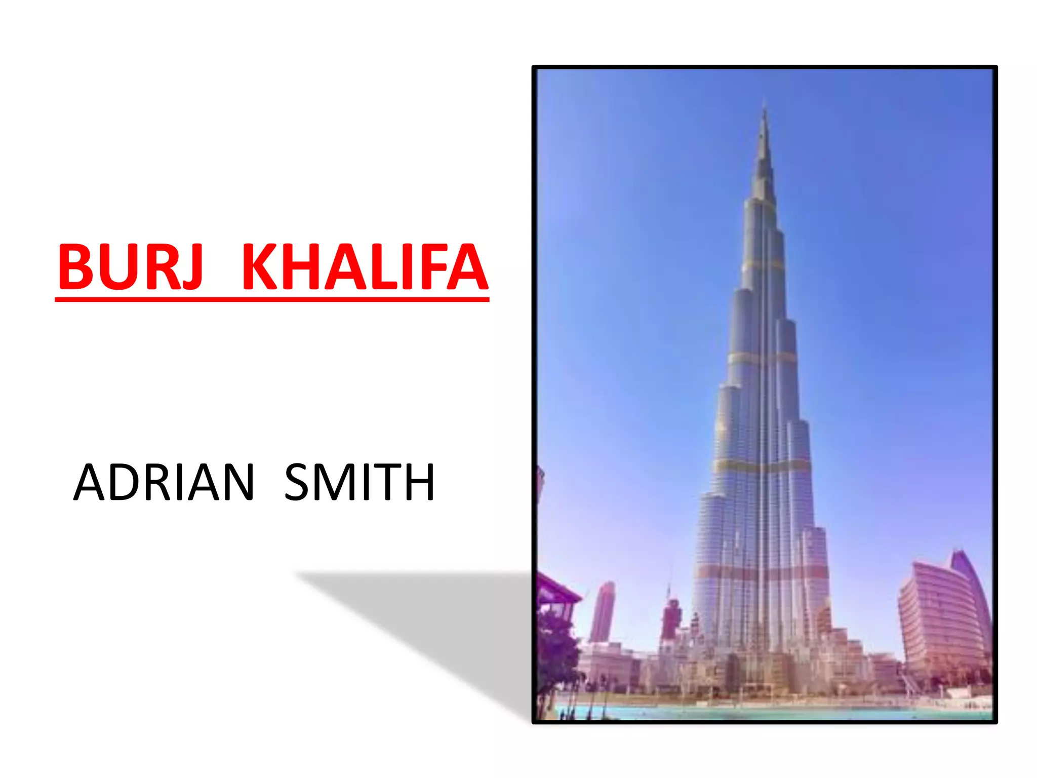 Burj khalifa, Dubai. | PDF