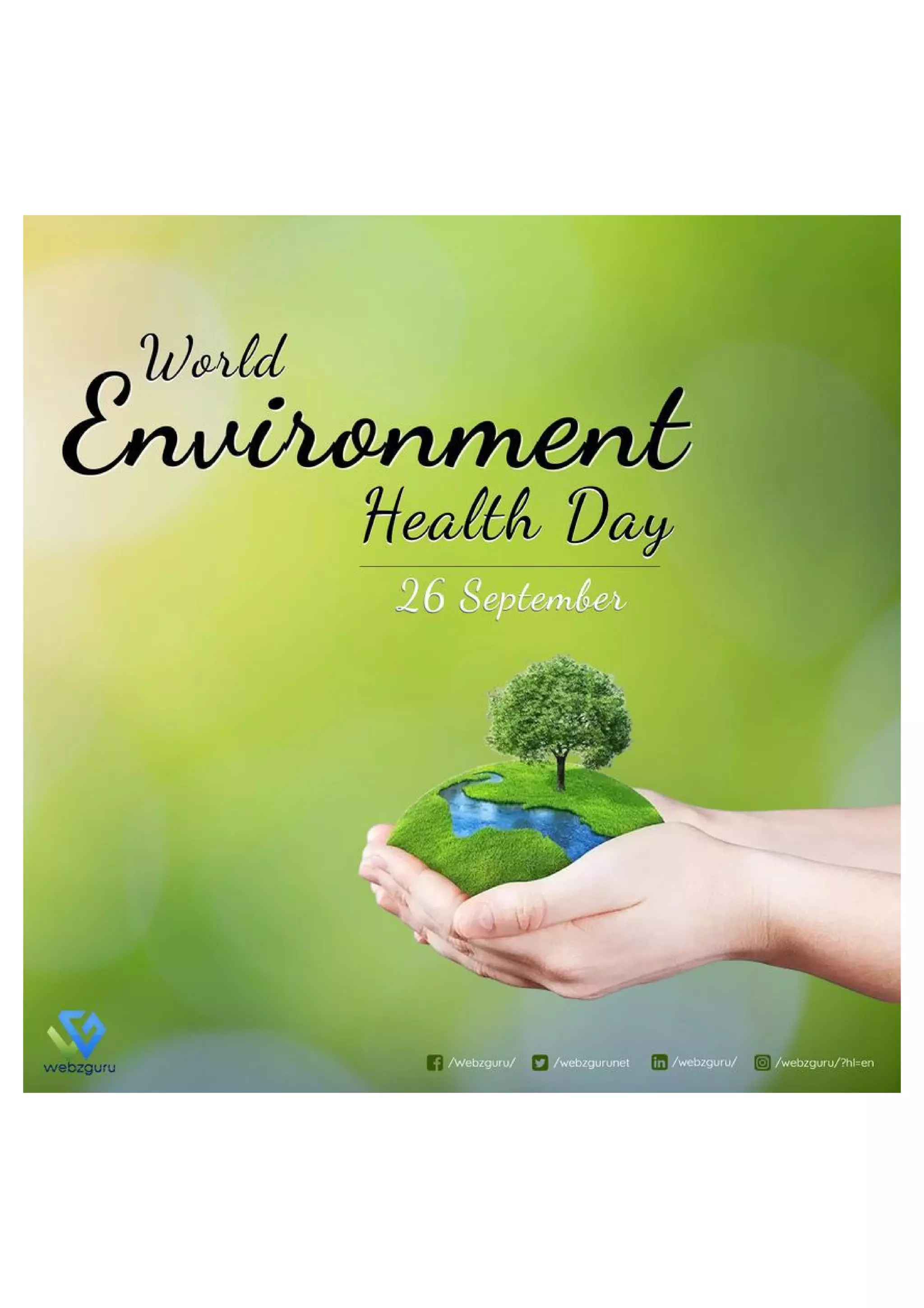 World Environment Health Day | PDF