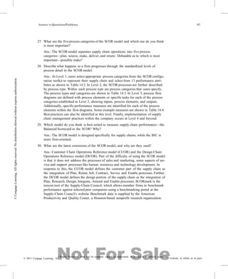 Solution Manual for Principles of Supply Chain Management A Balanced ...