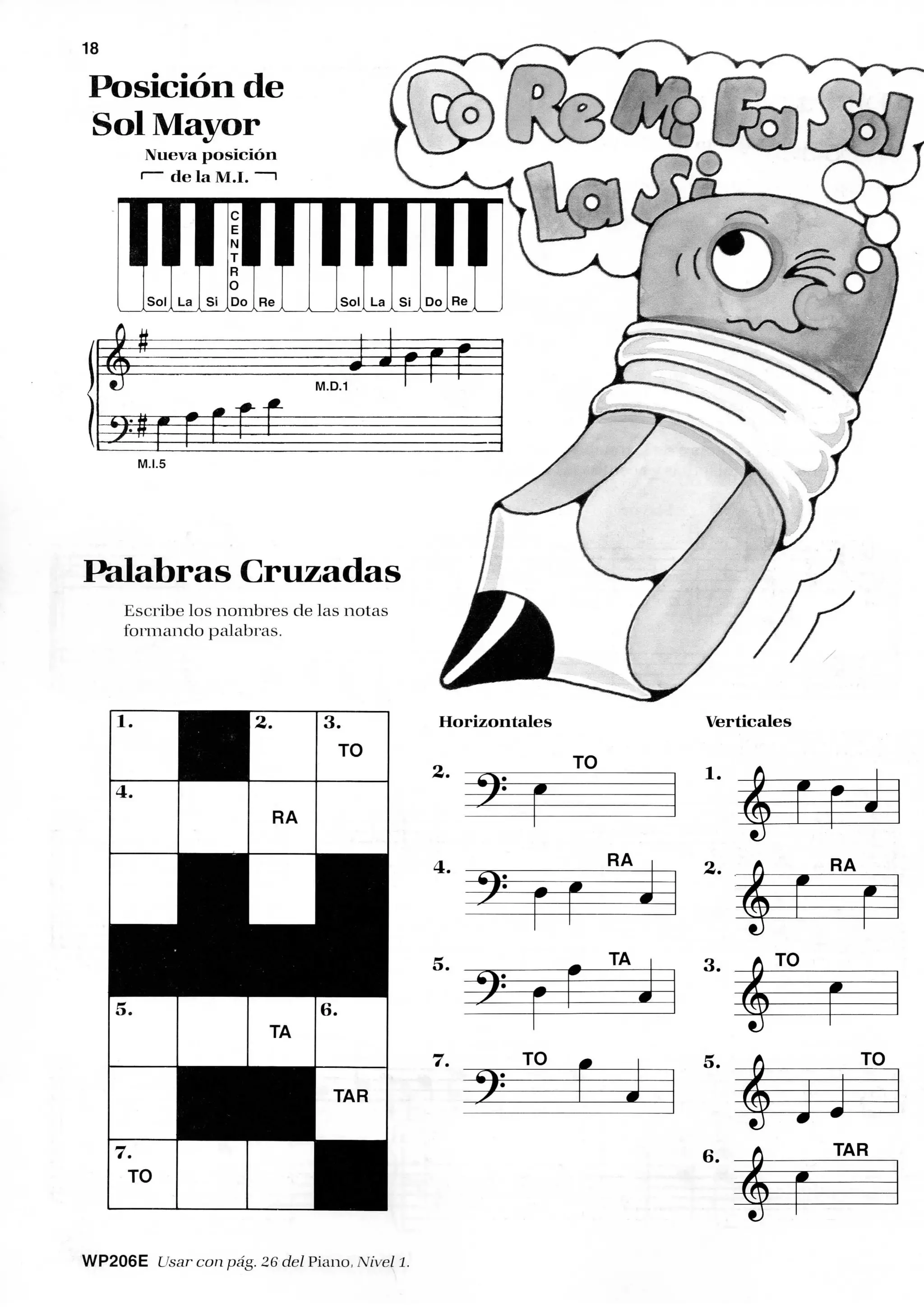 309387603 piano-basico-de-bastien-teoria-nivel-1-por-james-bastien | PDF
