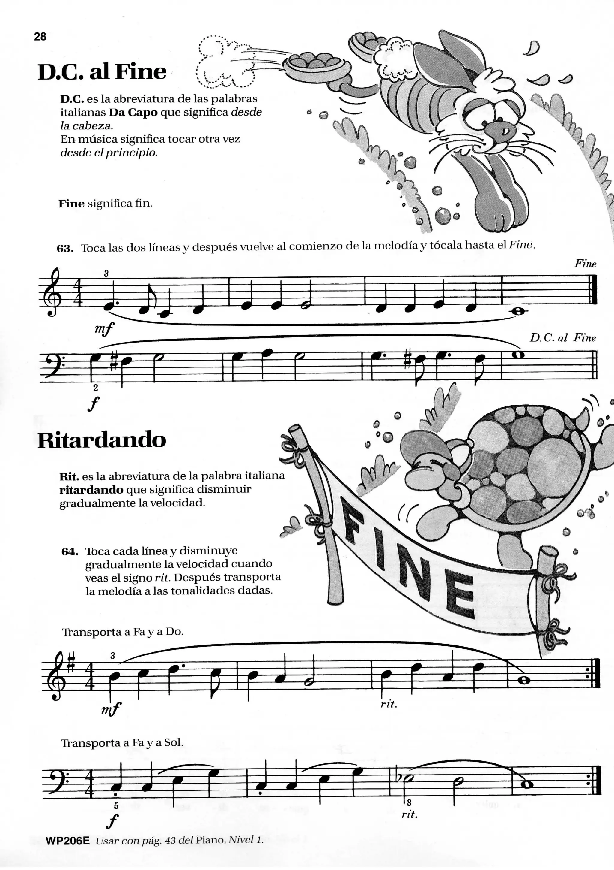 309387603 piano-basico-de-bastien-teoria-nivel-1-por-james-bastien | PDF
