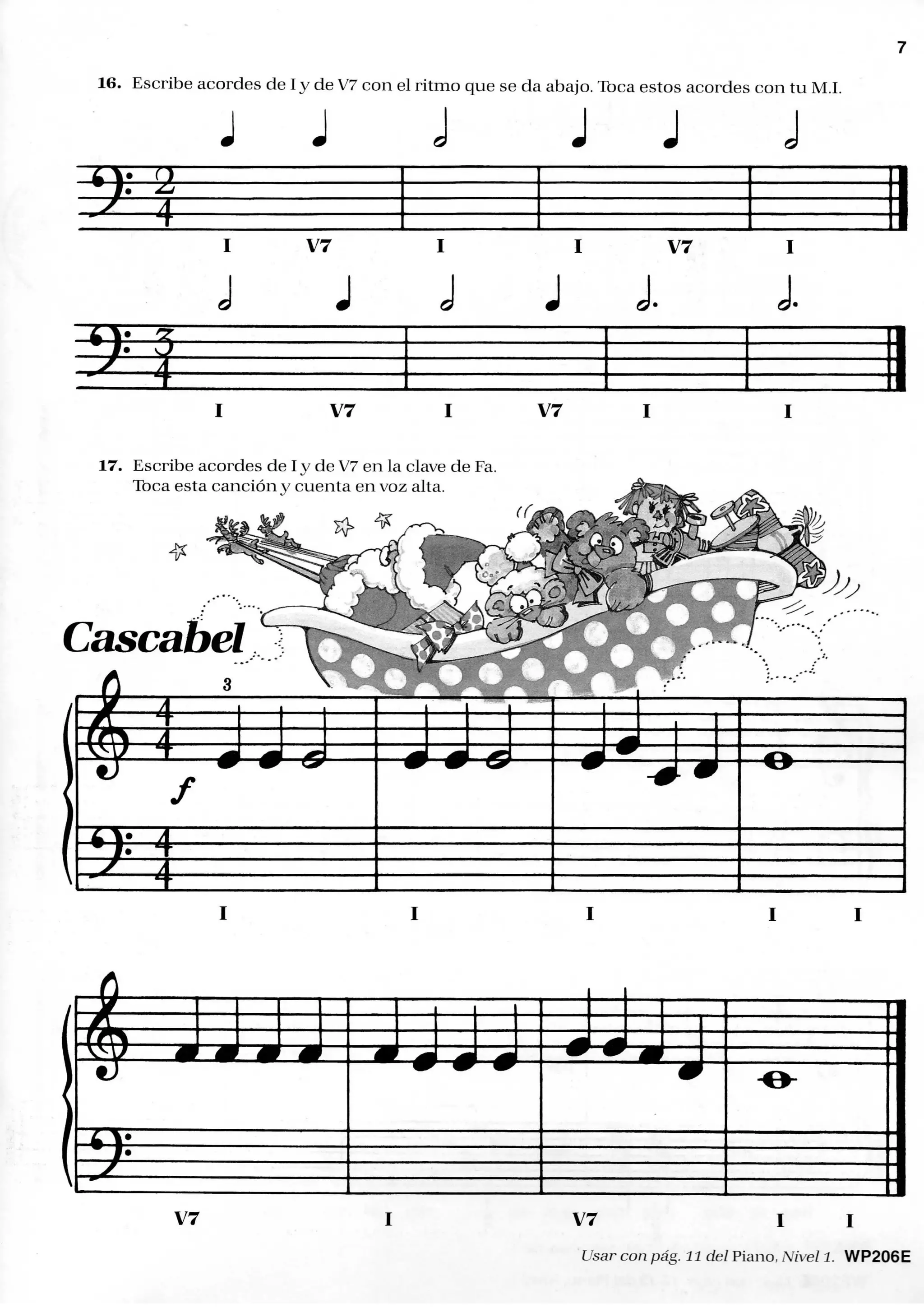 309387603 piano-basico-de-bastien-teoria-nivel-1-por-james-bastien | PDF