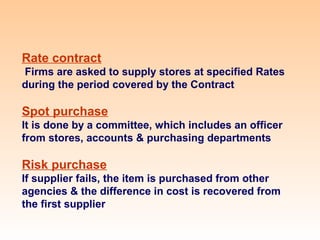 MATERIAL MANAGEMENT | PPT