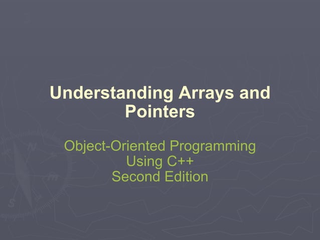 02 C Array Pointer Ppt Programming Languages Computing 0439