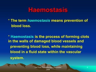30976_Blood_L3_Hemostasis_pt_08[1]3.ppt | Blood Disorders | Diseases ...