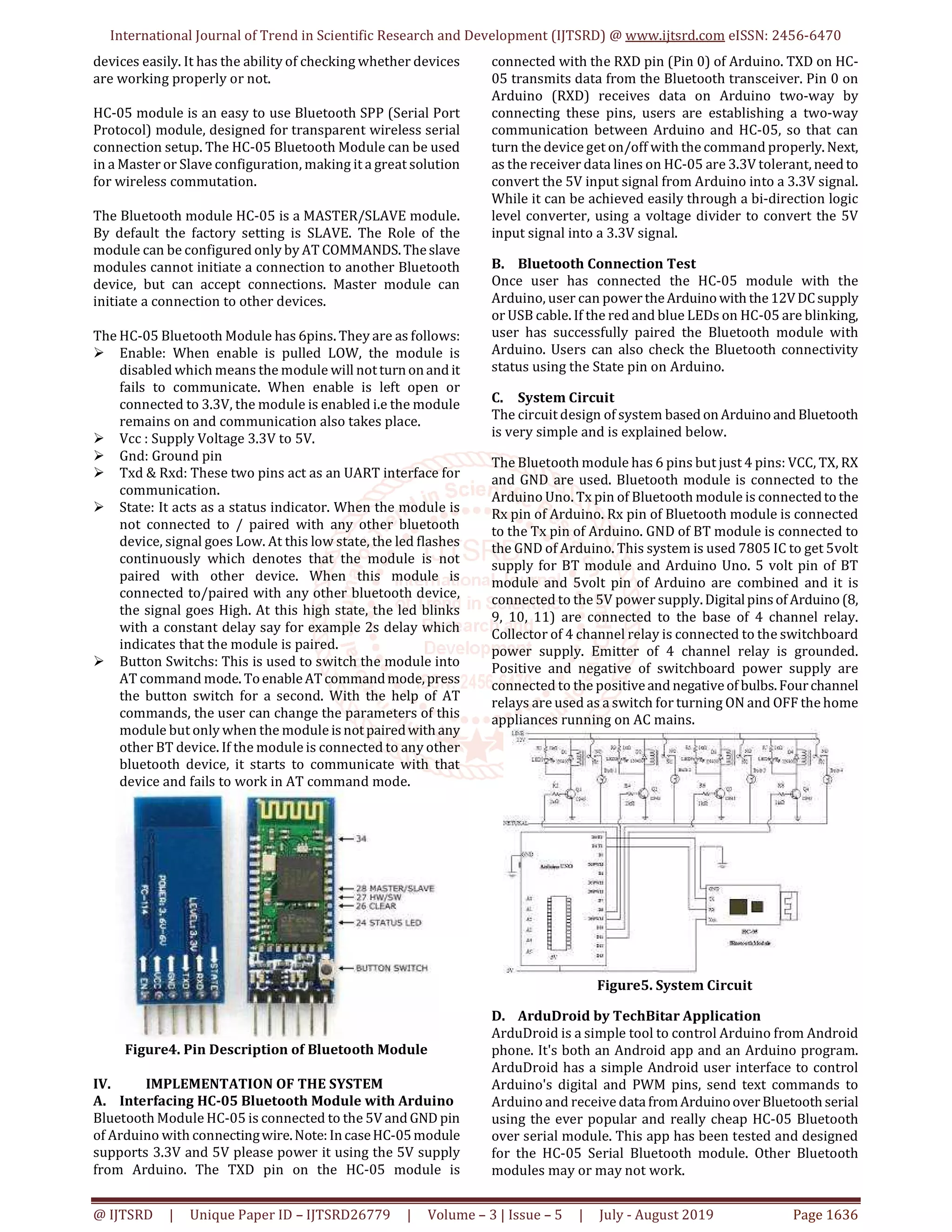 Arduino Based Home Lighting Control by Android Phone | PDF