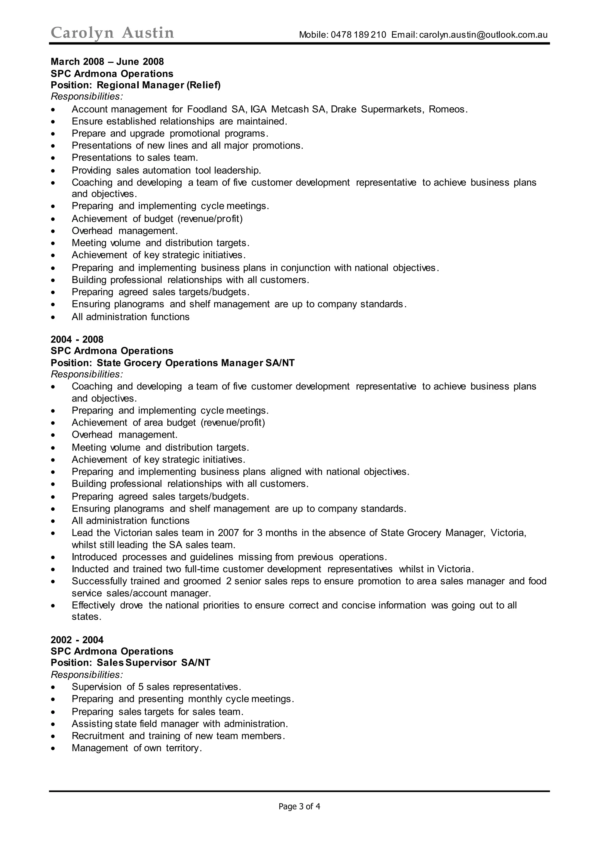 Carolyn Austin, CV | DOCX