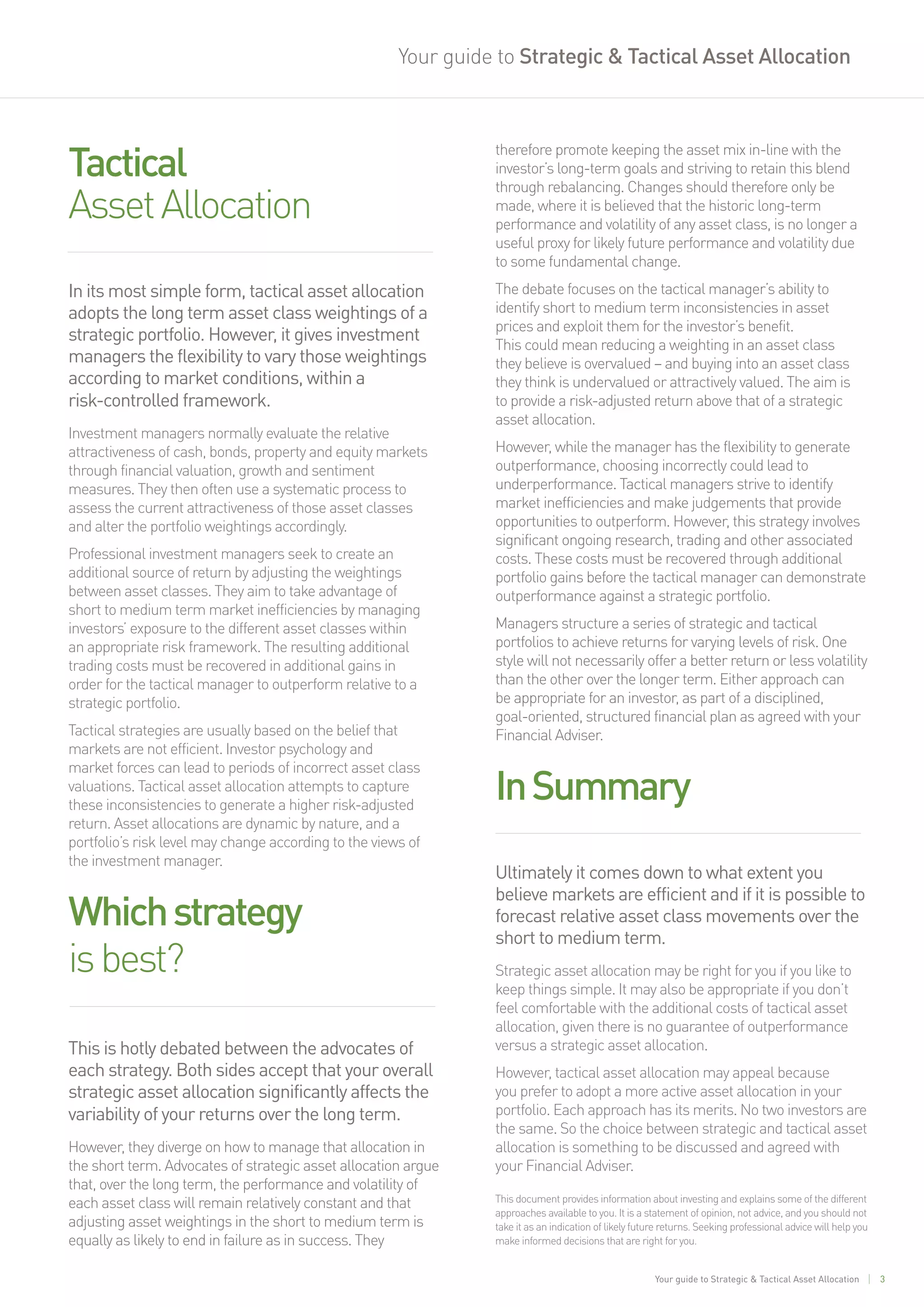 Strategic & Tactical[1] | PDF