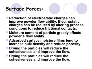 MICROMERITICS & PRECIPITATION | PPT
