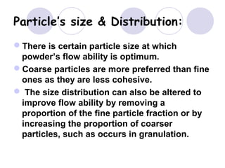 MICROMERITICS & PRECIPITATION | PPT