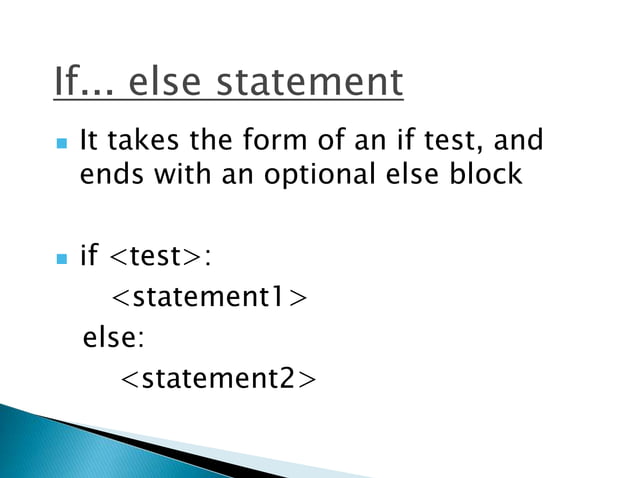 Python Programming Basics | PPT