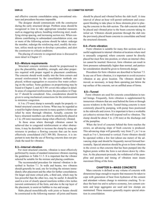309 r 96 - guide for consolidation of concrete | PDF