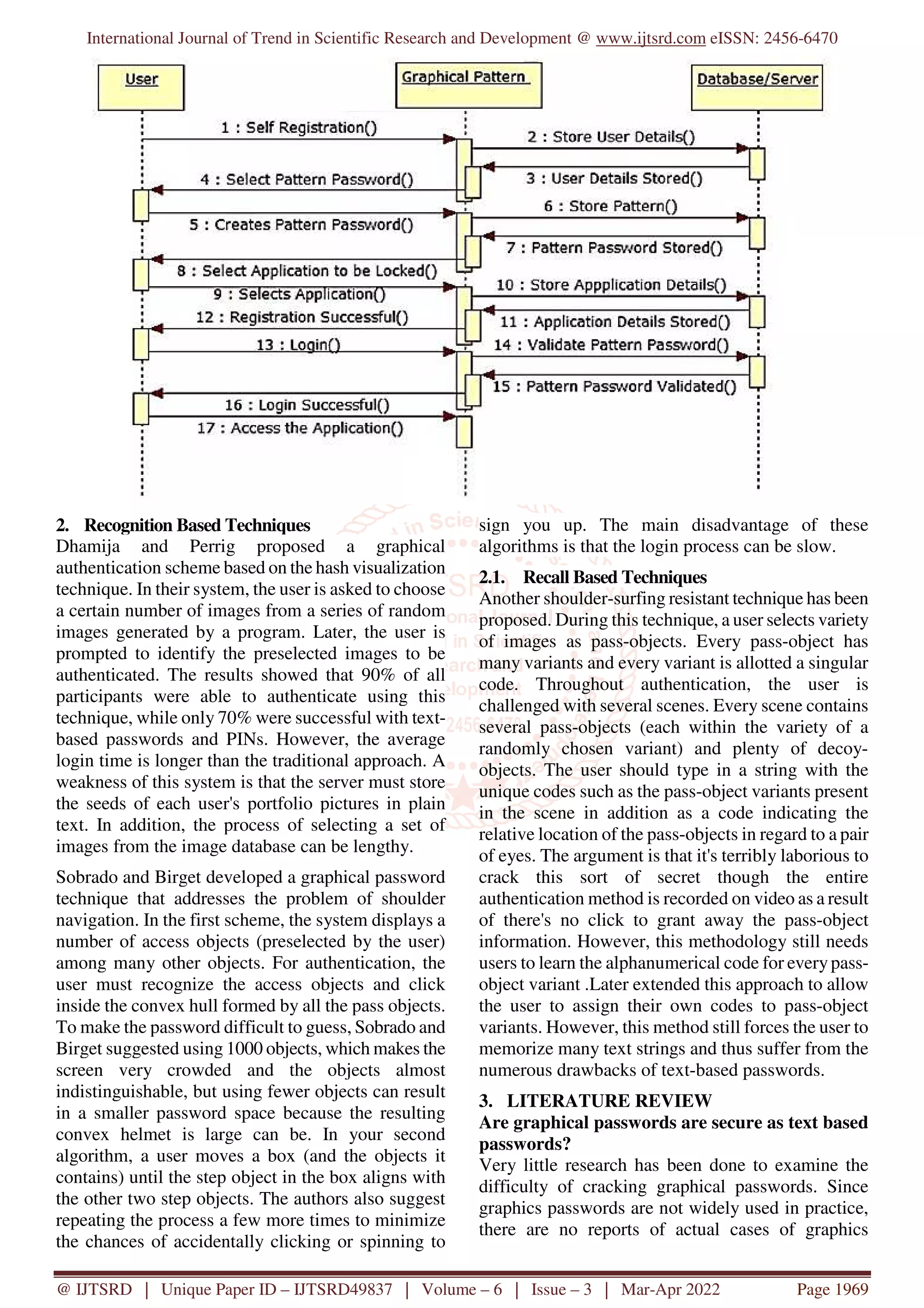 Survey on Graphical Password by Image Segmentation 2021 2022 | PDF
