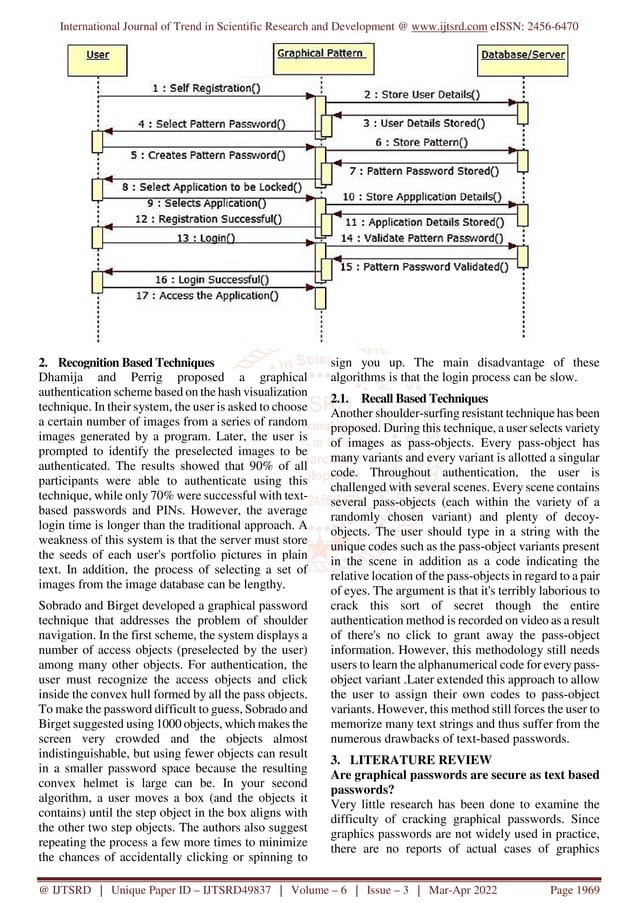 Survey on Graphical Password by Image Segmentation 2021 2022 | PDF