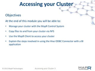 30a accessing your cluster | PPT