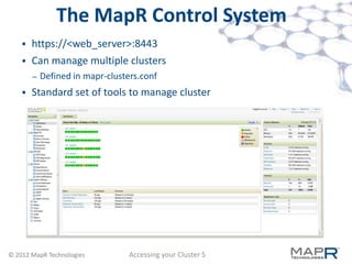 30a accessing your cluster | PPT
