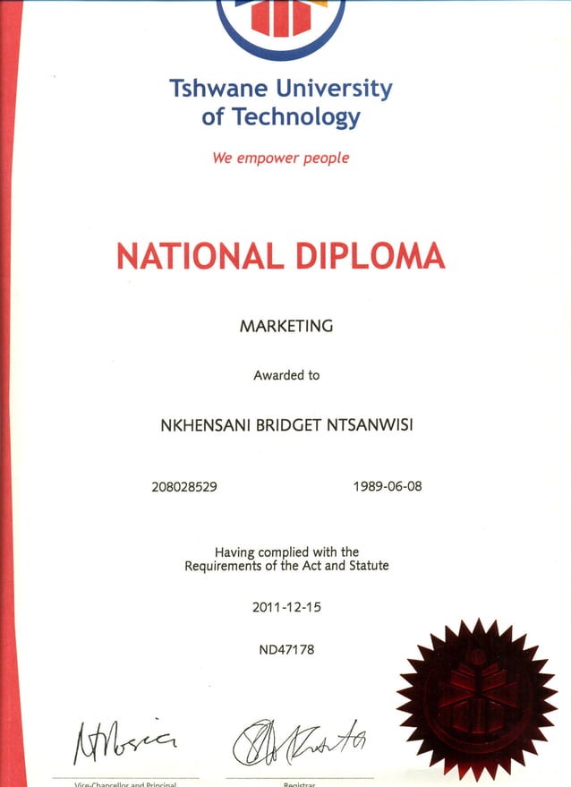 National Diploma | PDF