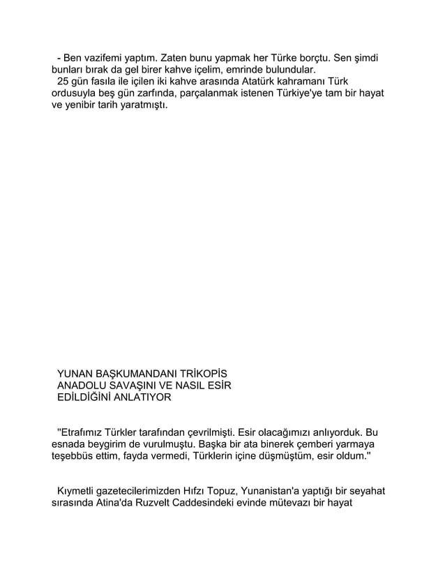 30 agustos hatiralari | PDF