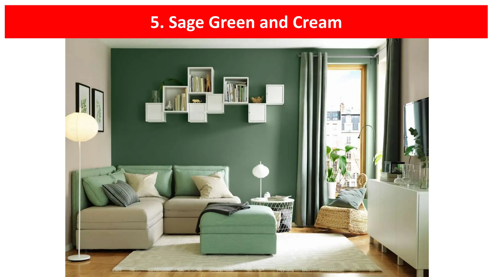 30+ Amazing Wall Colour Combinations for a Living Room To Take ...