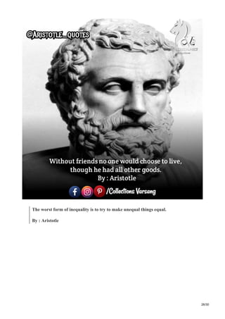 30 aristotle quotes in english aristotle famous quotes | PDF