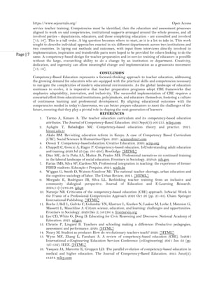 Competency-Based Teacher Education: Preparing Educators for the Future (www.kiu.ac.ug) | PDF