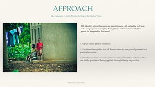 WE Foundation Presentation 2016 | PPT