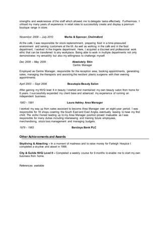 best cv | PDF