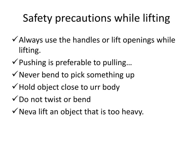 SAFETY PEP TALK | PPTX | Physical Therapy | Wellness