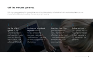 30 behavioral interview questions | PPT