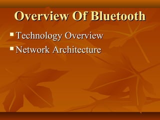 Bluetooth | PPT