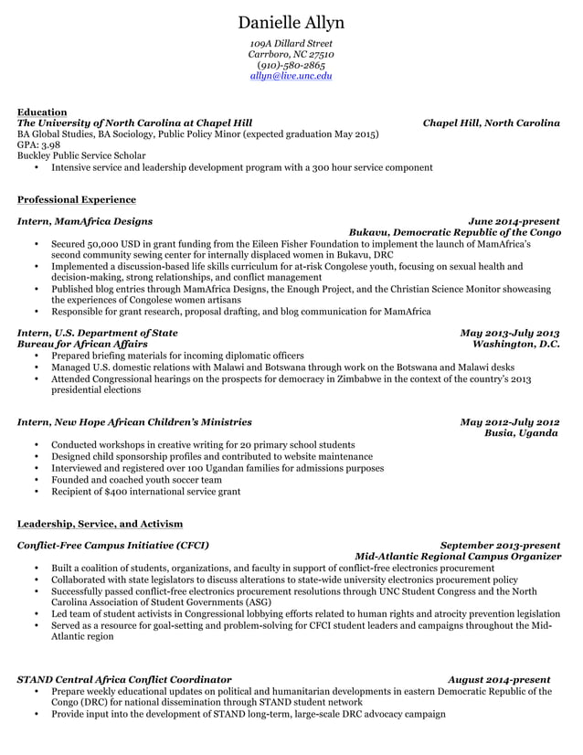 Danielle Allyn_Resume | PDF