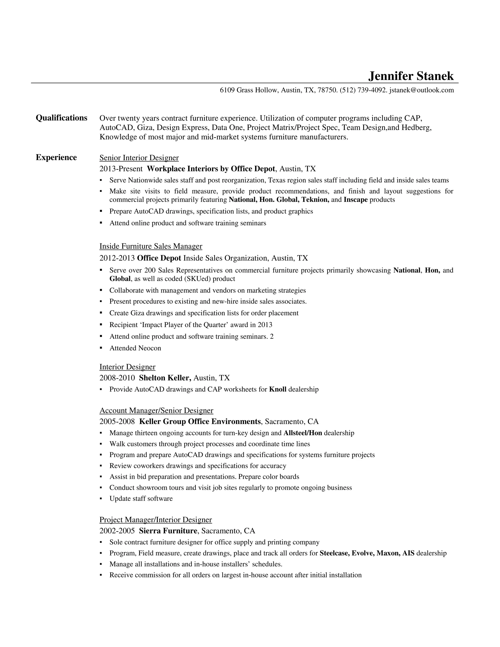 JennifersResume-2017 | PDF