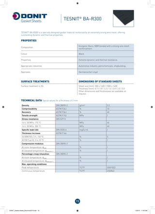 DONIT_Gasket sheets_Brochure.compressed | PDF
