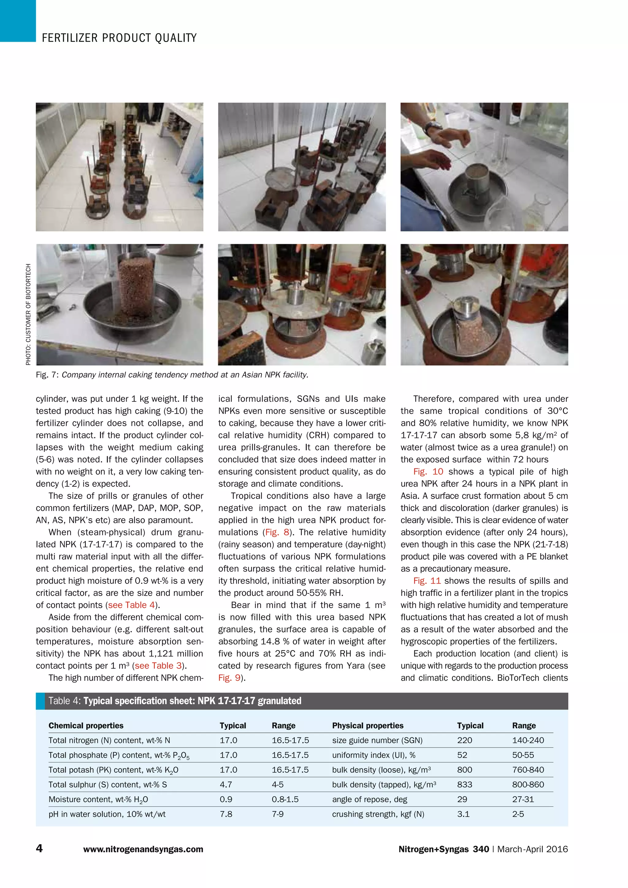 Fertilizer Product Quality GVB | PDF