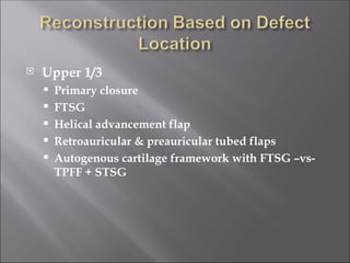 various methods of EAR RECONSTRUCTION.ppt